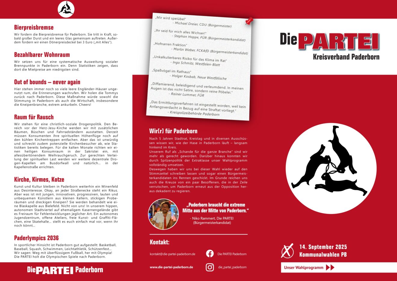 Programm zur Kommunalwahl 2025